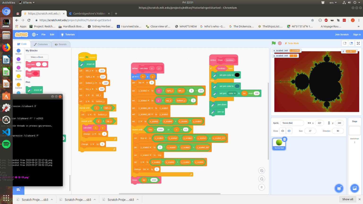 Mandelbrot Scratch | The Blog With No Name